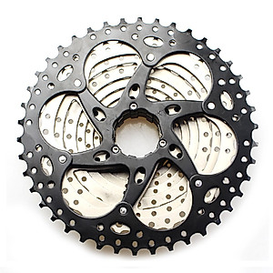 10 Speed Cassette 11-42T MTB Cassette 10 Speed Fit for Mountain Bike, Road Bicycle, MTB, BMX, SRAM, Shimano