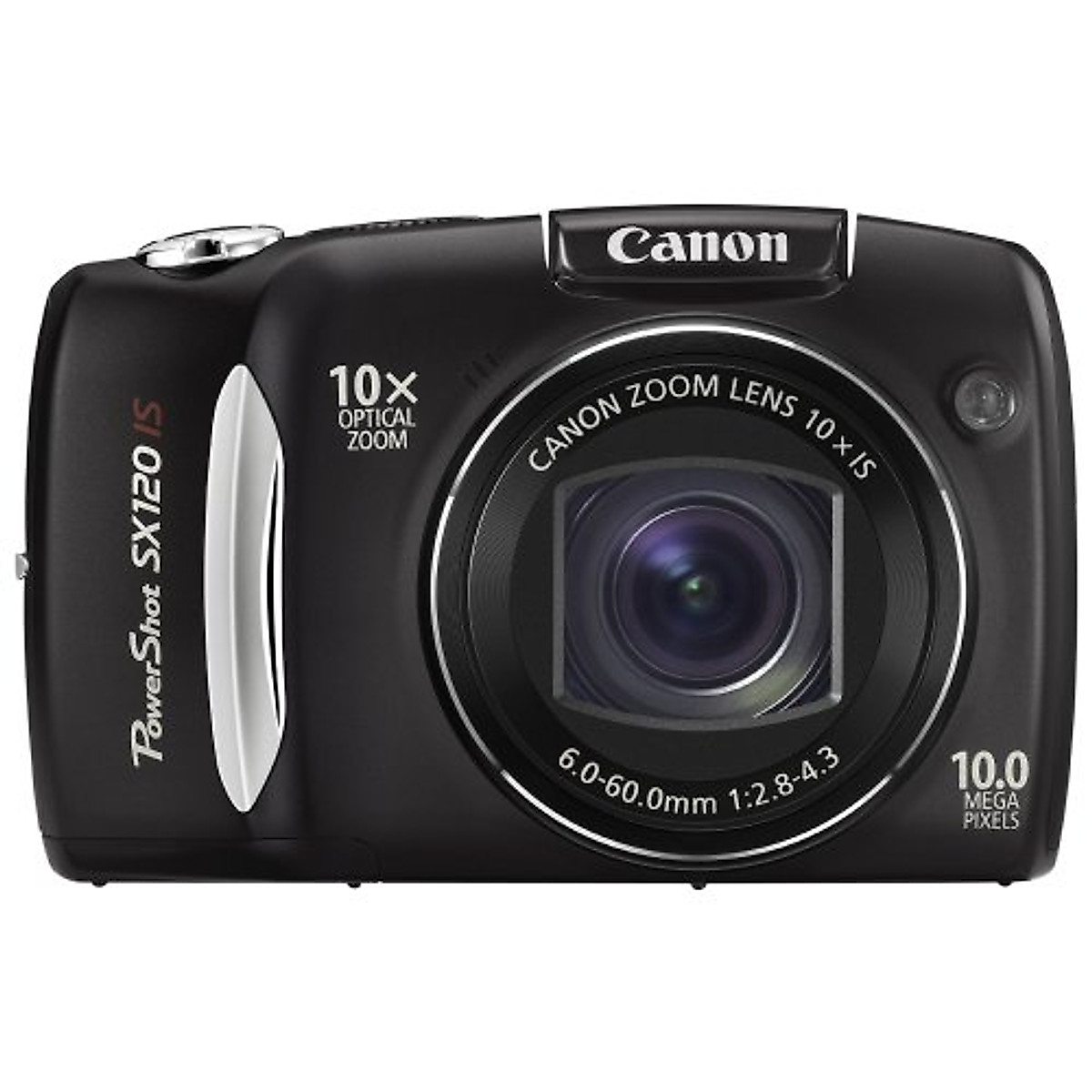 Canon Powershot SX120 IS 10MP Digital Camera (Black)