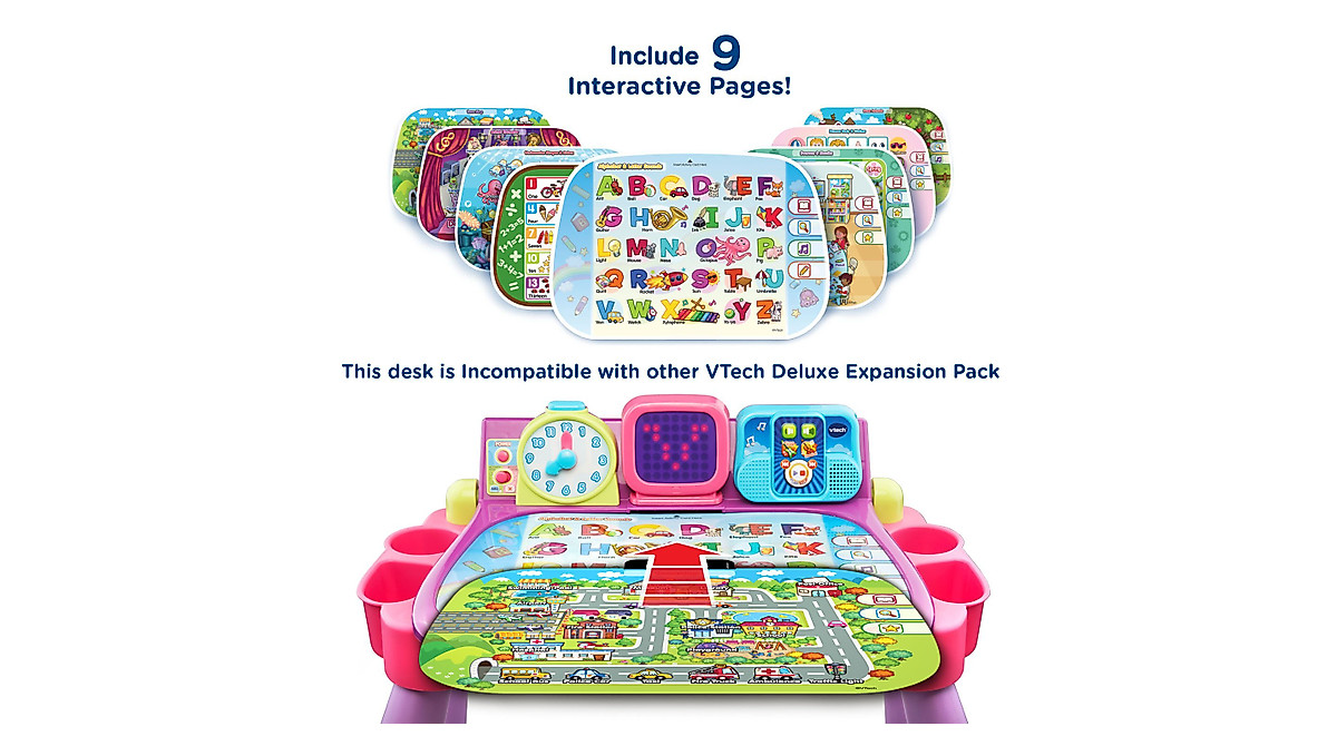 VTech Touch & Learn Activity Desk - Fun Learning for Kids