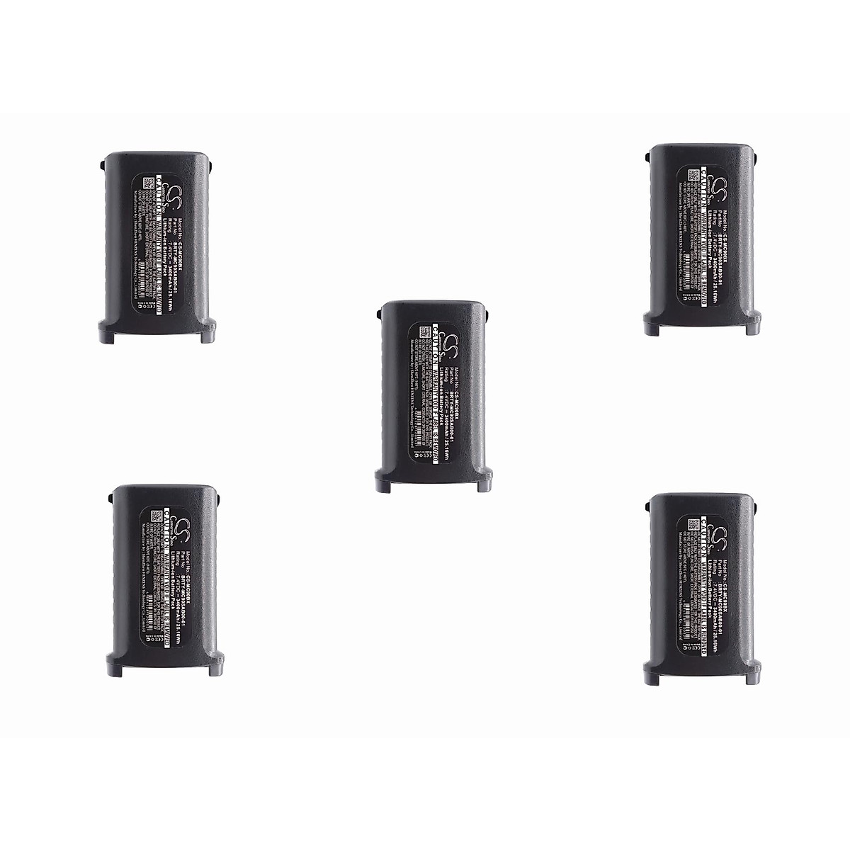 (5 Pack) XSP Battery for Symbol MC9000 MC9000-G MC9000-K MC9000-S MC9010 MC9050 MC9060 PN 21-61261-01 21-65587-01 21-65587-02 21-65587-03 82-111734-01 BRTY-MC90SAB00-01 BTRY-MC90GKAB0E-10