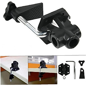 JJLFresheners 1pc Bracket Clamp Accessories Holder Fit for Mic Clamps Fixed Metal Desk Lamp Clip Fittings Screw Camera Flash Mount Clamp Bracket Monitor Magic Socket Arm Clamp