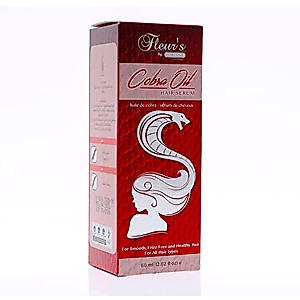 Hemani Cobra Oil Hair Serum 2 FL OZ (60mL) - Soothing Hair Serum for All Hair Types