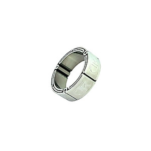 J122 Size 8.5 The Right Stainless Steel Designer Ring Mormon One Moment In Time LDS CTR
