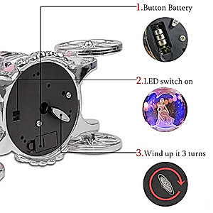 Cinderella Snow Globe Music Box for Girls, YT3 Studio Snow Globes for Girls Color Changing LED Lights Musical Box for Women Kids Mom Daughter Birthday Christmas Mother's Day Valentine Gifts
