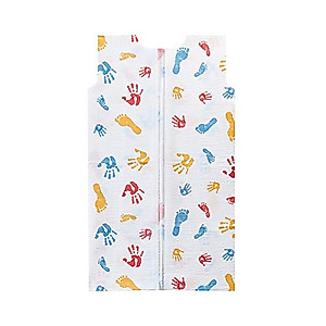 Graham Medical 37235 Tiny Tracks Tissue/Poly/Tissue Pediatric Gown, 20" Width, 36" Length (Pack of 50)