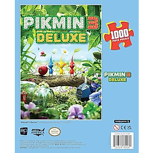 Pikmin 3 Deluxe 1000 Piece Jigsaw Puzzle | Collectible Puzzle Featuring Familiar Pikmin Characters from The Nintendo Switch Game | Officially Licensed Nintendo Merchandise