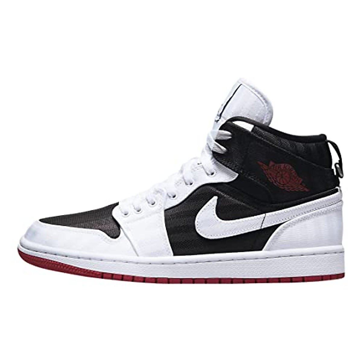 Jordan Womens WMNS Air 1 Mid SE UTL DD9338 016 White/Black/Gym Red - Size 11W