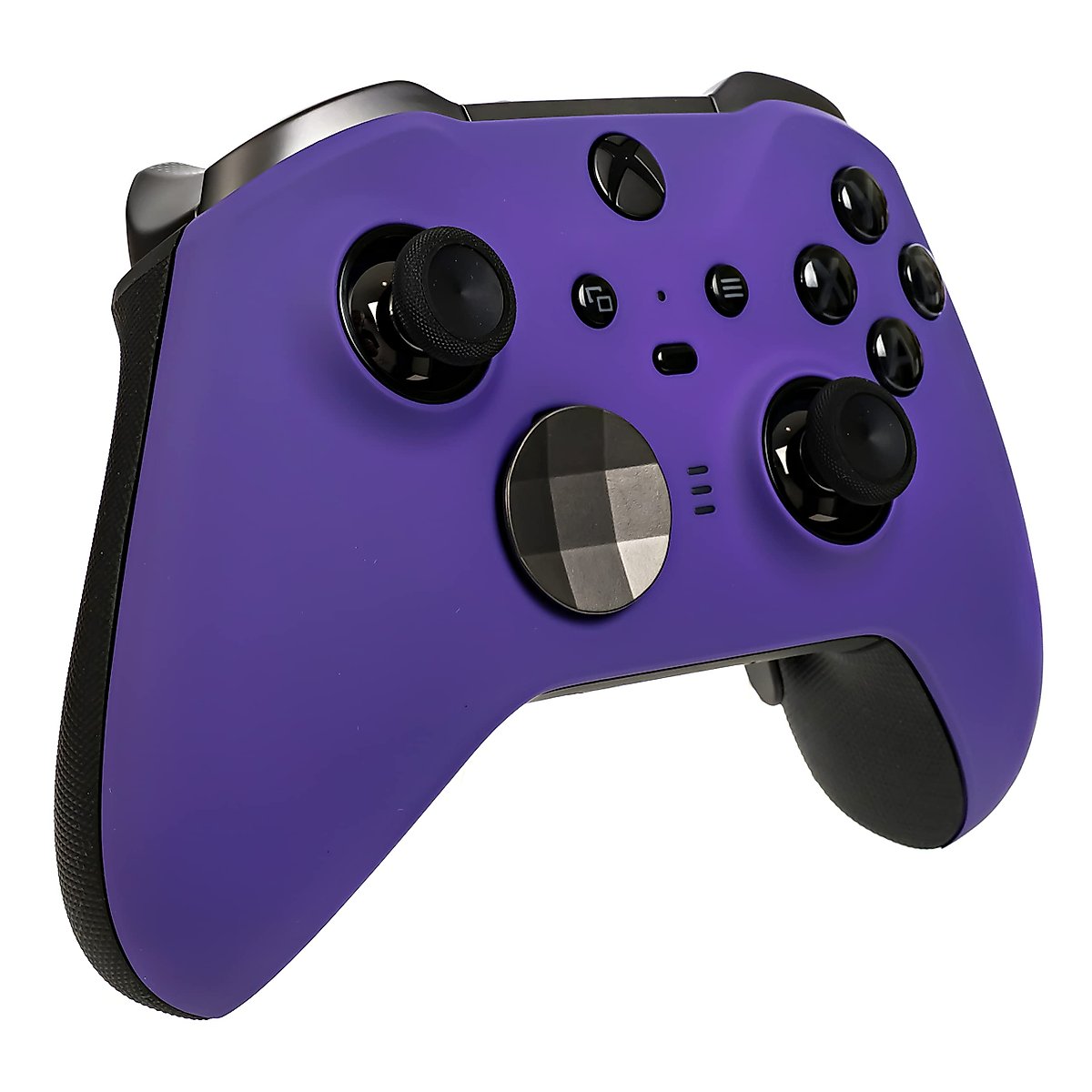 Xbox Elite Series 2 Custom Soft Touch Controller - Soft Touch Feel, Added Grip, Vibrant Purple Color - Compatible with Xbox One, Series X, Series S