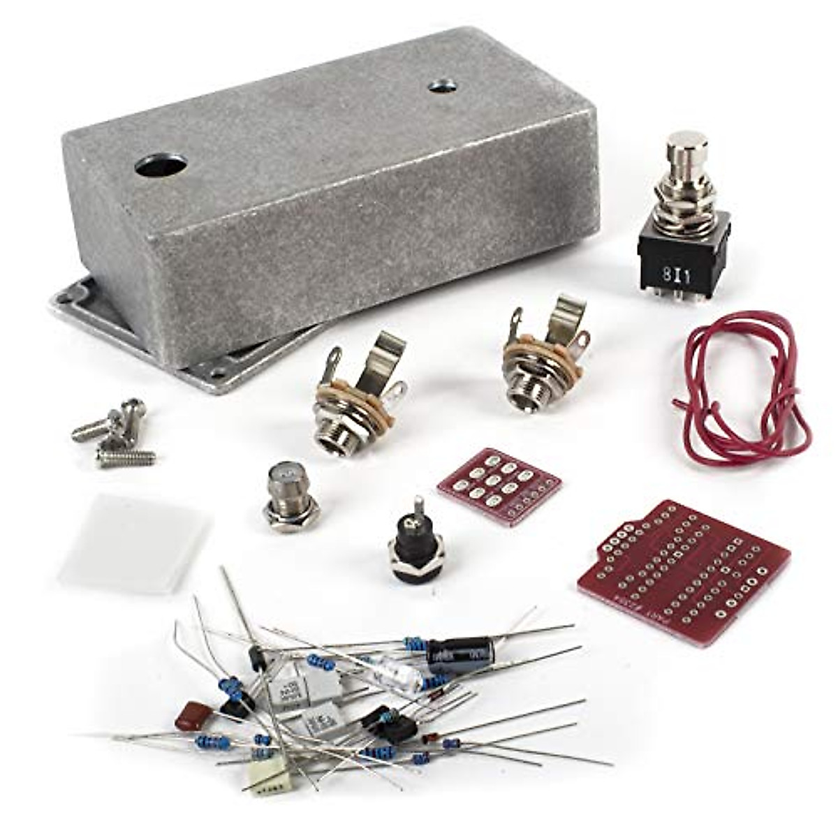 StewMac Interval Fuzz Ringer Pedal Kit, With Bare Enclosure