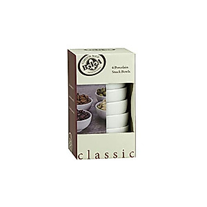 BIA Cordon Bleu Porcelain Dipping/Sauce Bowls, One Size, White (900155S4SIOC)