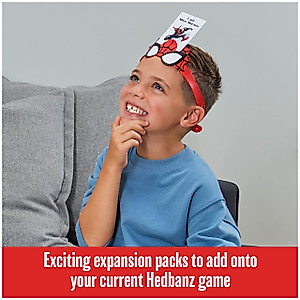 Hedbanz, Picture Guessing Board Game Bundle of Disney, Spiderman, Animals Family Game Night, for Adults & Kids Aged 6 and up