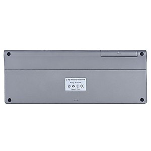 Portable Slim 2.4Ghz Keyboard Handheld with Touchpad for PC/Notebook/TV Box Black