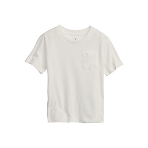 GAP Baby Boys Short Sleeve Tee New Off White 18-24M
