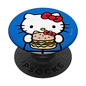 Hello Kitty Burger PopSockets Stand for Smartphones and Tablets PopSockets PopGrip: Swappable Grip for Phones & Tablets