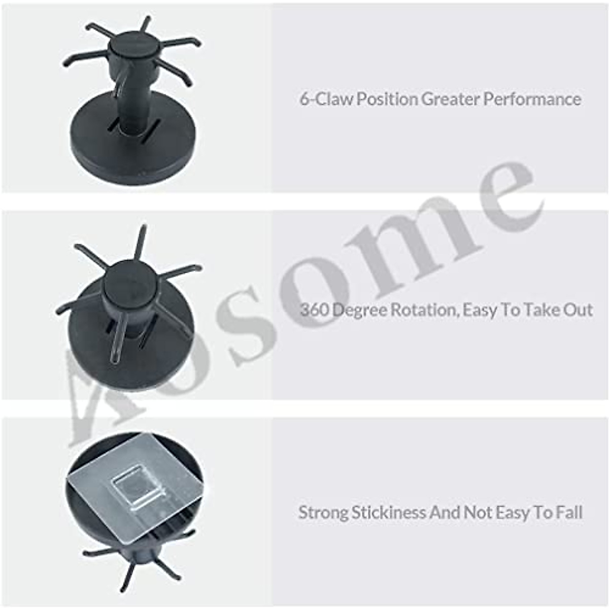 Under Cabinet Utensil Holder Hanger Hook for Kitchen and Bathroom 2 Pack