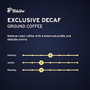 Tchibo Decaf Coffee, Exclusive, 8.8-Ounce