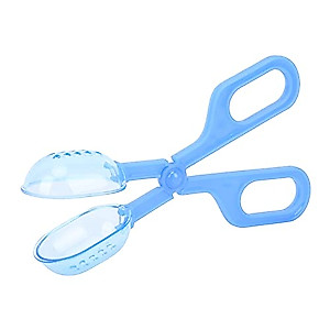 Reptile Feeding Clip, Amphibian Terrarium Feeding Clamp Reptile Terrarium Plastic Tongs Tweezers Feeding Tool for Spider Cricket