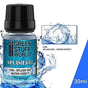 Green Stuff World Splash Gel for Models, Miniatures, Dioramas (Water Effect 2185)