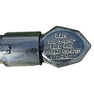 AMPLOCK U-BRA2516 | Heavy Duty 2-5/16" Ball Coupler Lock | Patented 2-Parts Trailer Lock | Fits ONLY 2-5/16" Coupler with Round Edge Design/Sleeve-Lock Design/Coupler with Collar Lock Design