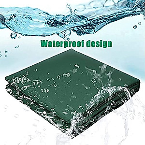 KFJZGZZ Swing Canopy Top Cover Replacement Canopy, 2 and 3 Seater Swing Replacement Top Cover for Garden Outdoor Waterproof, UV Block Replacement Canopy for Swing Seat (Top Cover +Chair Cover)