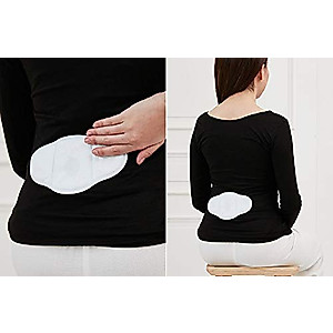 Medi Heally Herborn Heat Patches (for Waist, 8 Patches) - Back Pain Relief, 7 Medical Herbs, Wide Wings