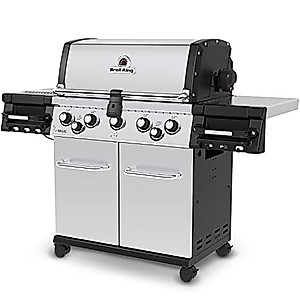 Broil King 958944 Regal S 590 Pro IR Propane Gas Grill, 5-Burner, Stainless Steel