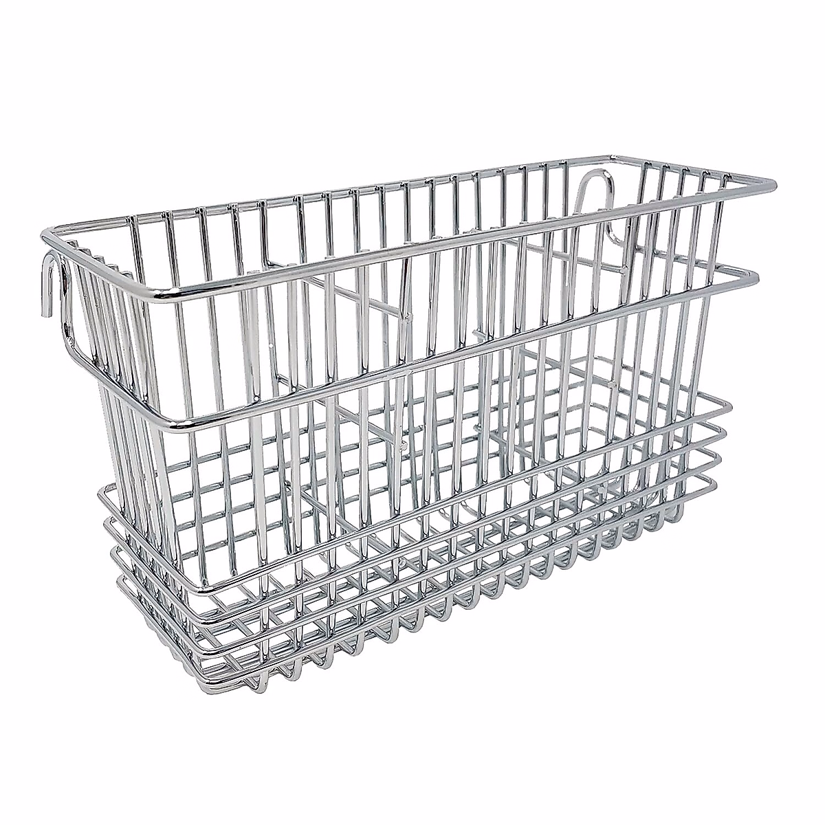 Utensil Drying Rack, 3 Compartments, Chrome
