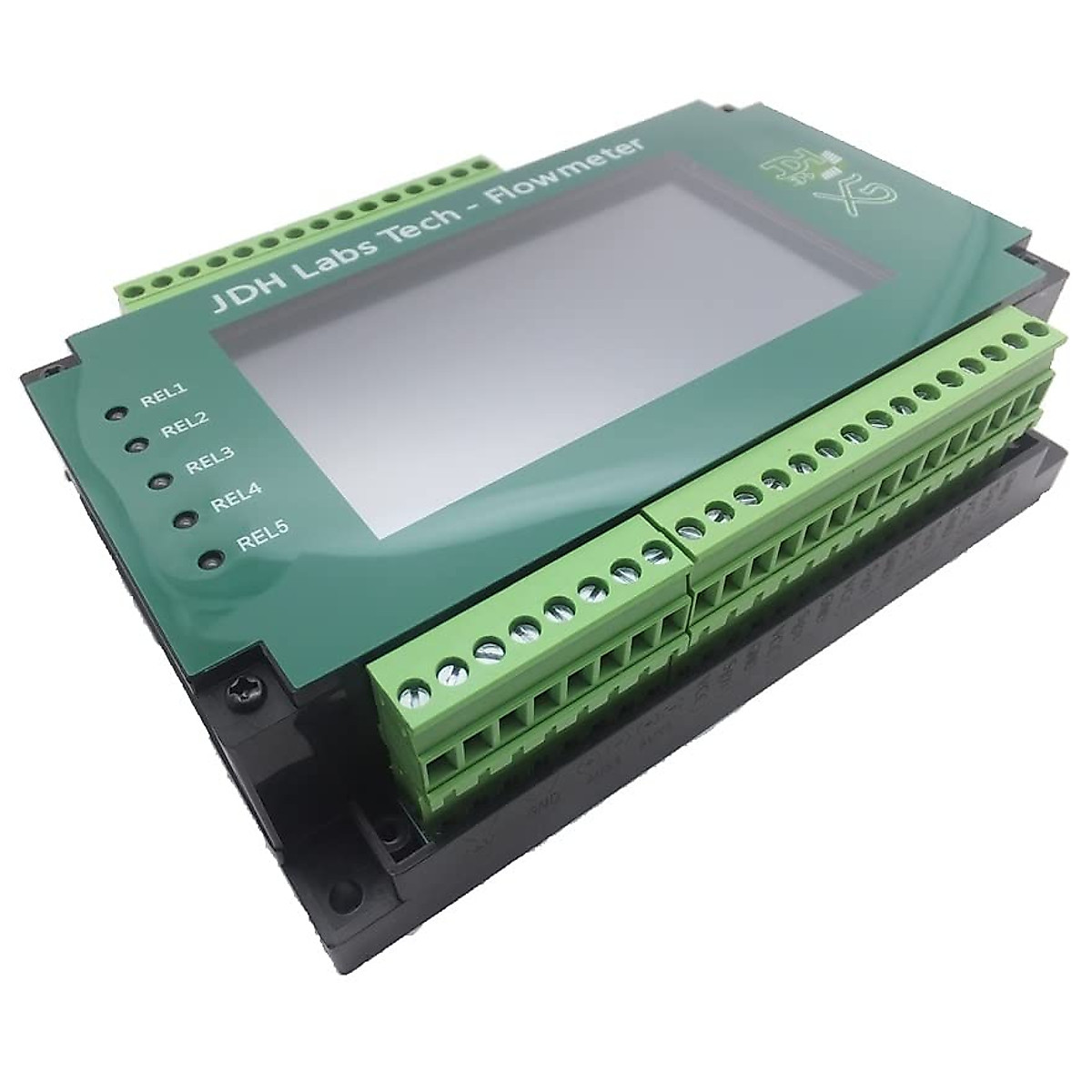 Flow Meter Liter/Gallon Counter Totalizer X5-5 Sensors 5 Alarms