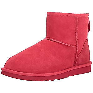 UGG Men's Classic Mini Boot, Samba Red, Size 10