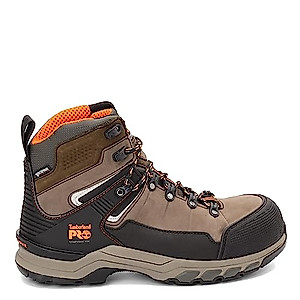 Timberland PRO mens Hypercharge Trd 6" Composite Safety Toe Waterproof Industrial Hiking Work Boot, Brown Canteen, 11 US