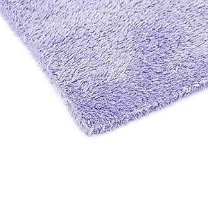The Rag Company - The Eaglet 350 (10-Pack) Professional Korean 70/30 Blend; Super Plush Microfiber Detailing Towels; Perfect for Wheels, Mirrors, and More; 350GSM, 8in x 8in, Lavender