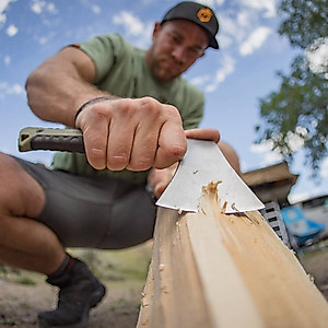 Gerber Gear Pack Hatchet - 3.5" Steel Blade with Full Tang - Camping Hatchet with Included Mountable Nylon Sheath - Sage Green