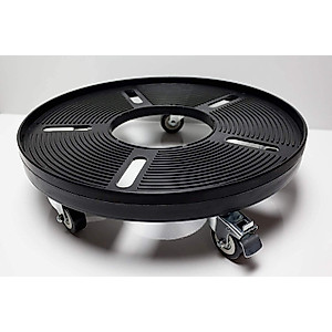 Half-Barrel Keg Dolly - Inexpensive and Easy Way to Move Half-Barrel Kegs and Large Heavy Pots - Transport Kegs from Walk-in to Keg Fridge at Bar - Makes it Easy to Roll Kegs to Mop Cooler Floor