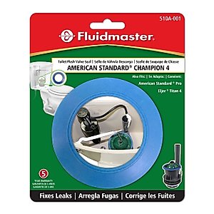 Fluidmaster 510A-001-P10 American Standard and Eljer Replacement Flush Valve Seal, Blue