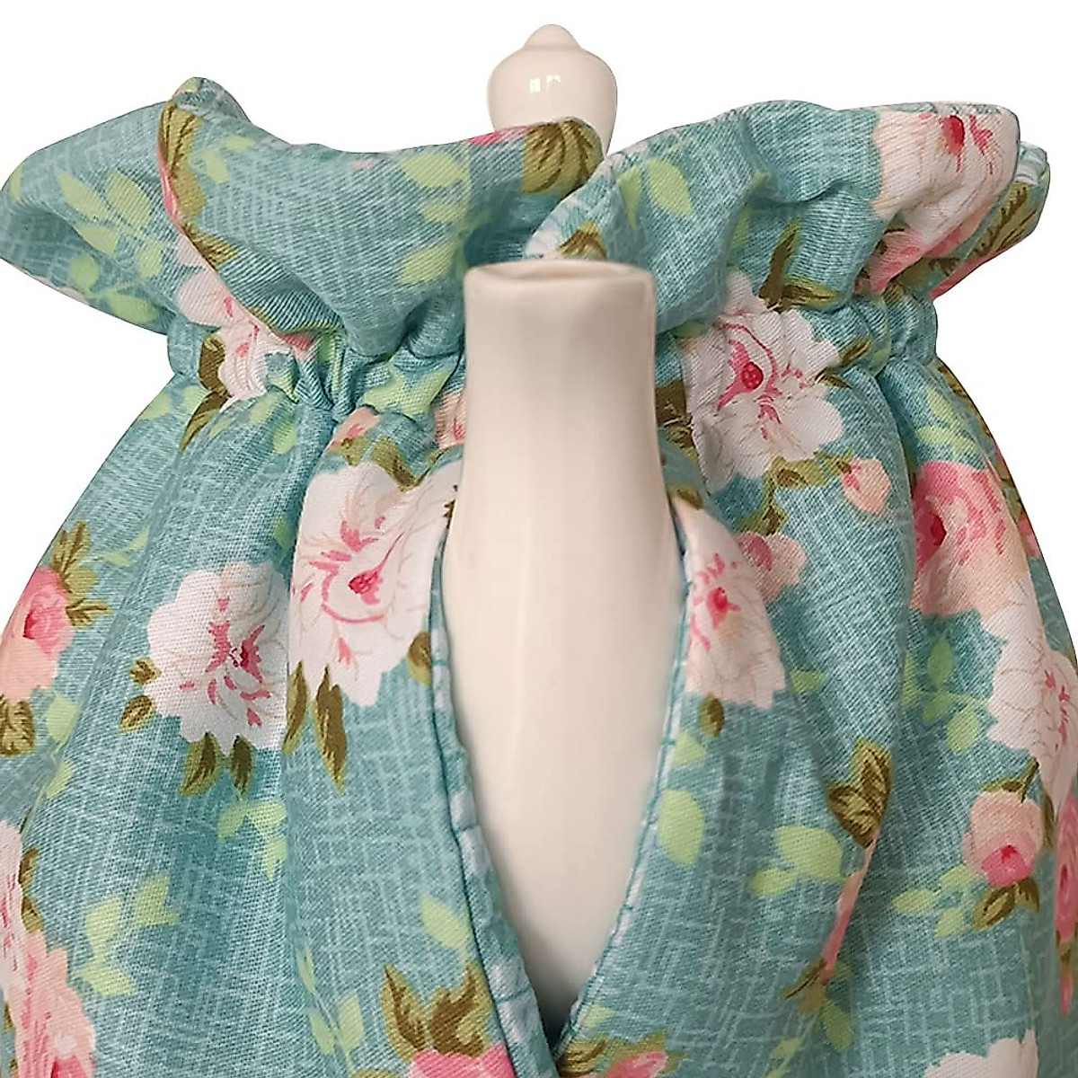 Tea Cosy - Pure Cotton Printed Tea Cosy, Kitchen Tea Pot Dust Cover, Breakfast Warmer, Insulation and Keep Warm, Color#5