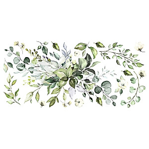 RoomMates RMK4711GM Watercolor Floral Arrangement Peel and Stick Wall Decals