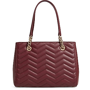 Kate Spade New York Reese Park Small Courtnee Smooth Leather Bag, Cherrywood…