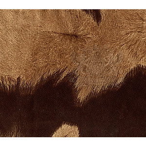 Velvet Suede Fabric Big Cow Brown / 54" Wide/Sold by The Yard