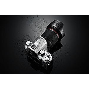 Pentax KP Silver Body 24.32 Ultra-Compact Weatherproof DSLR with 3" LCD, (Silver)