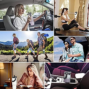 30 oz Tumbler with Lid and Straw - Stainless Steel Double Wall Insulated Tumbler with Handle, Coffee Mugs Boba Cup for Women Men, Water Bottle Travel Tumbler for Car/Home/Gym, Cold up to 24h Green