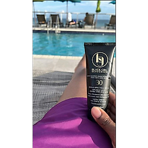 Bissport BlackGirlSunscreen SPF 30 Sunscreen - Made by Women of Color for People of Color - 3 FL OZ