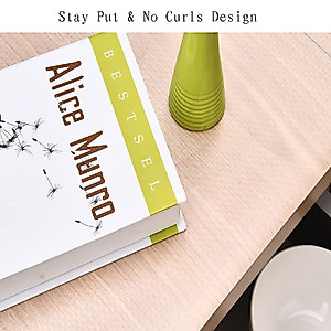 Wibiutry Shelf Liner Kitchen Drawer Mats, Non Adhesive EVA Material Refrigerator Liners with Waterproof Durable Strong Grip Fridge Mats for Cupboard, Cabinet, Drawer Liner,13.7X59 Inches