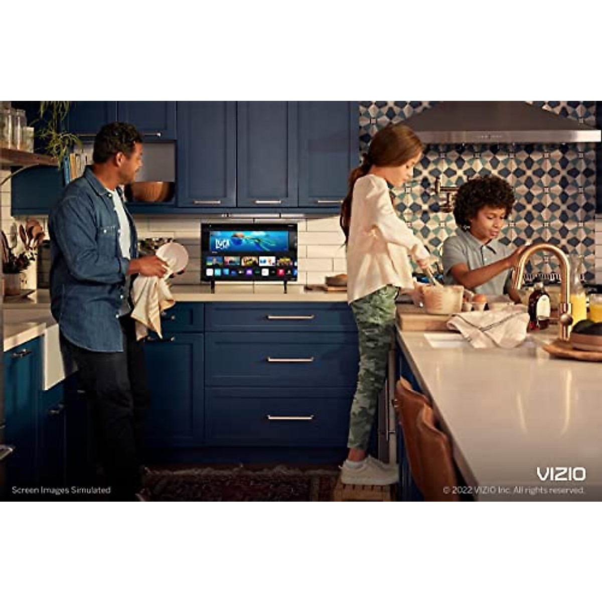 VIZIO 24-inch D-Series FHD LED Smart TV w/Bluetooth Headphone Capable, AMD FreeSync & Alexa Compatibility, D24fM-K01, 2023 Model