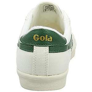 Gola Men's Mark Cox Trainers, Off White Off White Dark Green Wn, 8