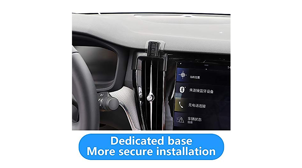 musttrue LUNQIN Car Phone Holder for Volvo S60