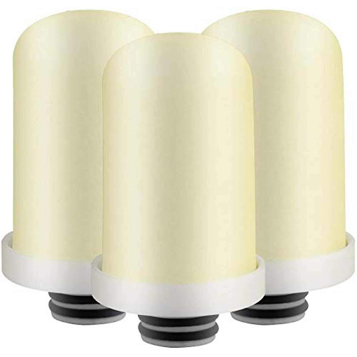 Geekpure Replacement Filter Set for Advanced TF-3 Faucet Water Filteration (Pack of 3)