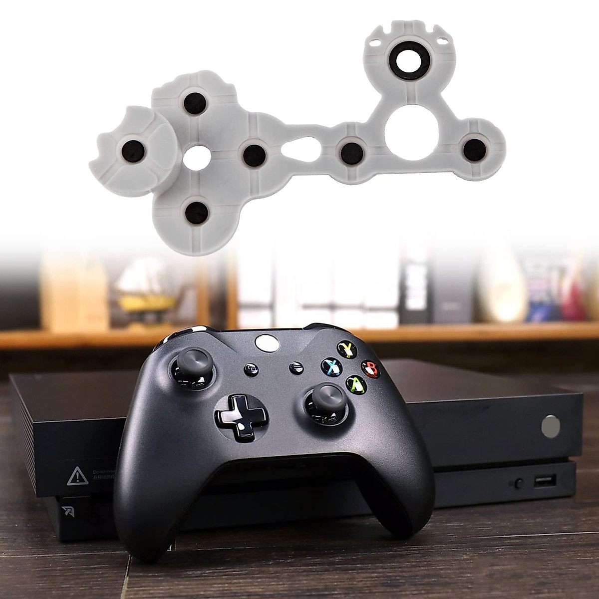 3pcs Conductive Silicon Button Pads ABXY Repair Controller Button Replacement Repair Part Compatible with Xbox One Controller