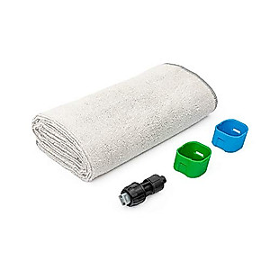 The Rag Company Goizper Group iK Sprayers - Foam Pro 12 / Foam Pro 2 / Multi Pro 2 Pump Sprayer Combo Kit with Premium Microfiber Towels Professional Auto Wash & Detailing, Dry/Wet Foam Spray