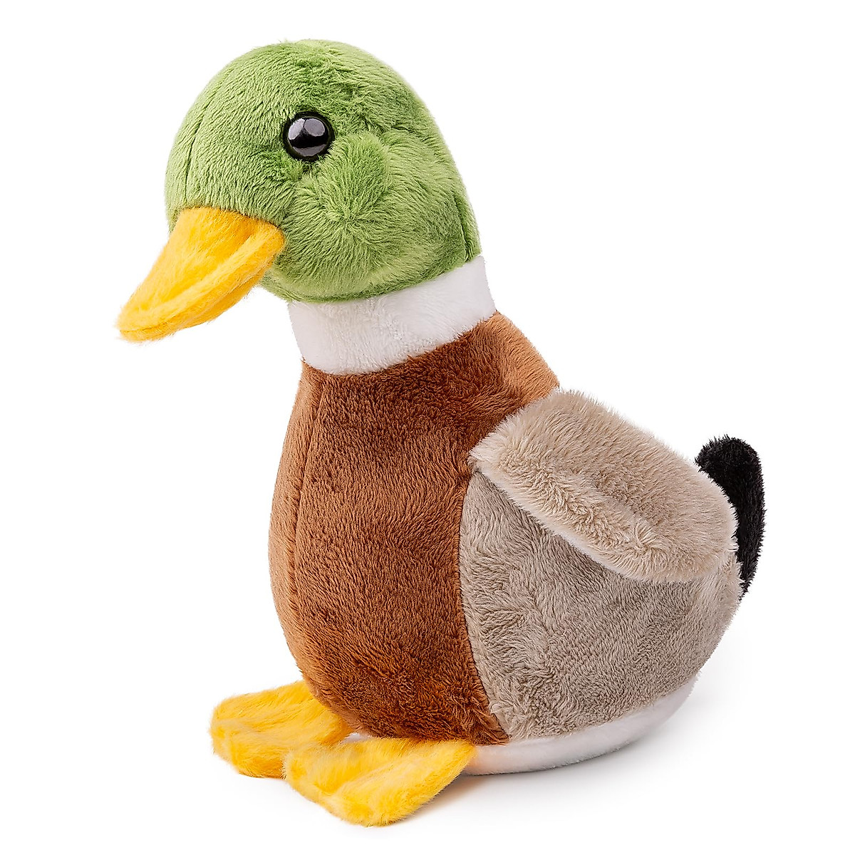 ZHONGXIN Mallard Duck Plush Toy - Soft, Cute Green Duck Plushie Home Decoration, 5.6' Unique Gift Collection for Kids