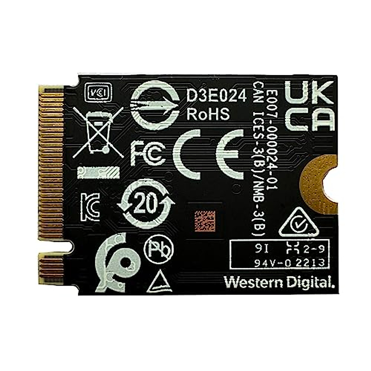 WD SN740 512GB SSD M.2 2230 30mm NVMe PCIe 4.0 Gen 4 x 4 (OEM)